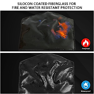 JUGREAT Hanger Diversion Fireproof Safe with Lock,Hidden Pocket Safe，Secret Safe for Cash Hiding - Waterproof Hanger Safe, Under Hanging Clothes with Pocket to Hide Valuables for Travel -1 Pack