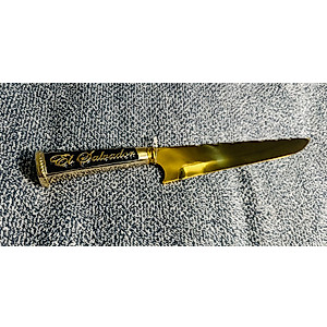 Golden Knife - El Salvador Style Knife - Made in Brazil