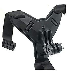 vgsion Camera Motocross Helmet Mount Chin Holder Compatible with GoPro Hero 10 9/8/ 7/6/ 5/4, DJI Osmo Action, Insta360 One R, Xiaomi Yi, SJCAM