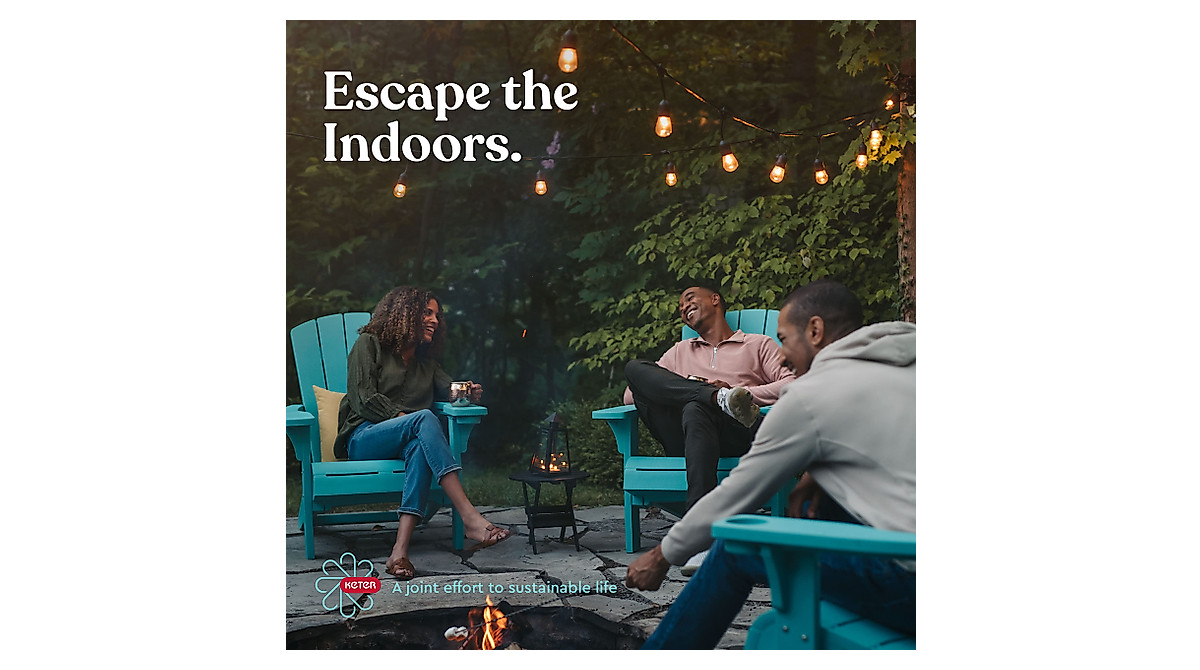 Keter Rio 3-Piece Resin Wicker Patio Set - Comfort & Style