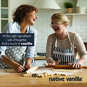 Native Vanilla - Organic Pure Vanilla Extract - 4 Fl Oz - Perfect for Cooking and Baking, and Dessert Crafting