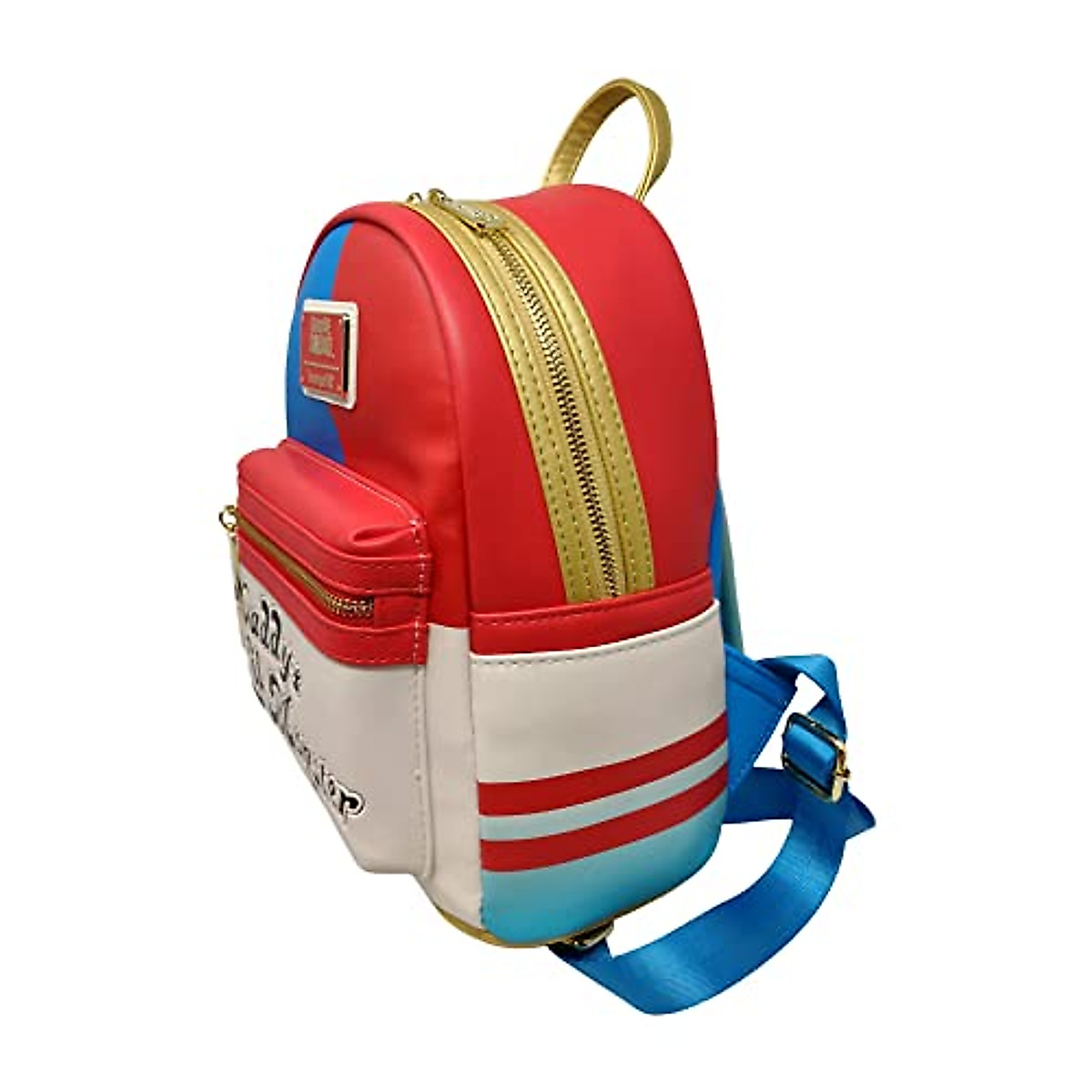 Loungefly Suicide Squad Harley Quinn Cosplay Womens Double Strap Shoulder Bag Purse