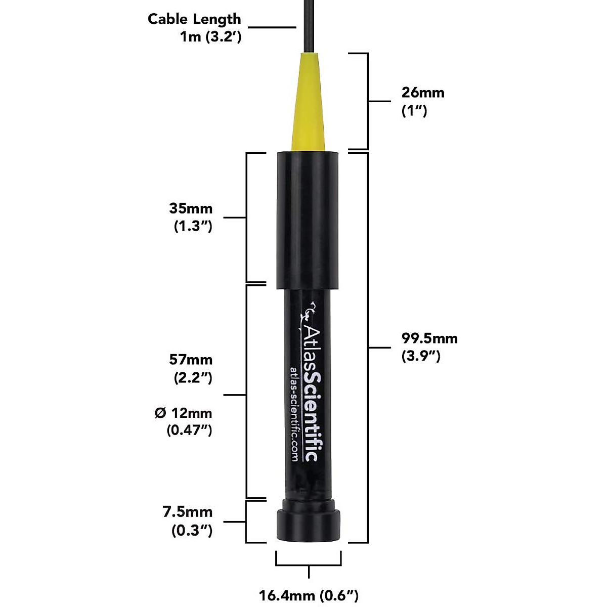 Atlas Scientific Dissolved Oxygen DO Kit 0-100 mg/L