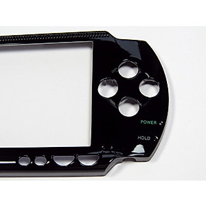 for Sony PSP 1000 PSP1000 Black Front Faceplate Shell Case Cover Proctector Replacement