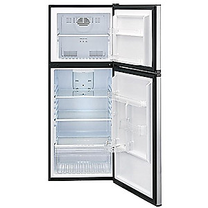 Haier HA10TG21SS 10 cu. ft. Top Mount Refrigerator, Stainless Steel