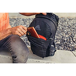 Gregory Mountain Products Nano 18 Everyday Outdoor Backpack, obsidian black, one size