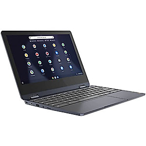 Lenovo Flex 3 11.6" 2 in 1 HD Touchscreen Chromebook, Mediatek MT8183(8 Cores, Up to 2GHz), 4GB DDR4 RAM, 64GB eMMC, Webcam, WiFi 5, Bluetooth 5.0, USB-A&C, All Day Battery Life, Chrome OS