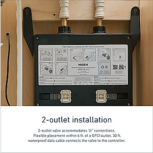 Moen Smart Shower 2-Outlet Digital Thermostatic Shower Valve with 1/2" Connections, S3102