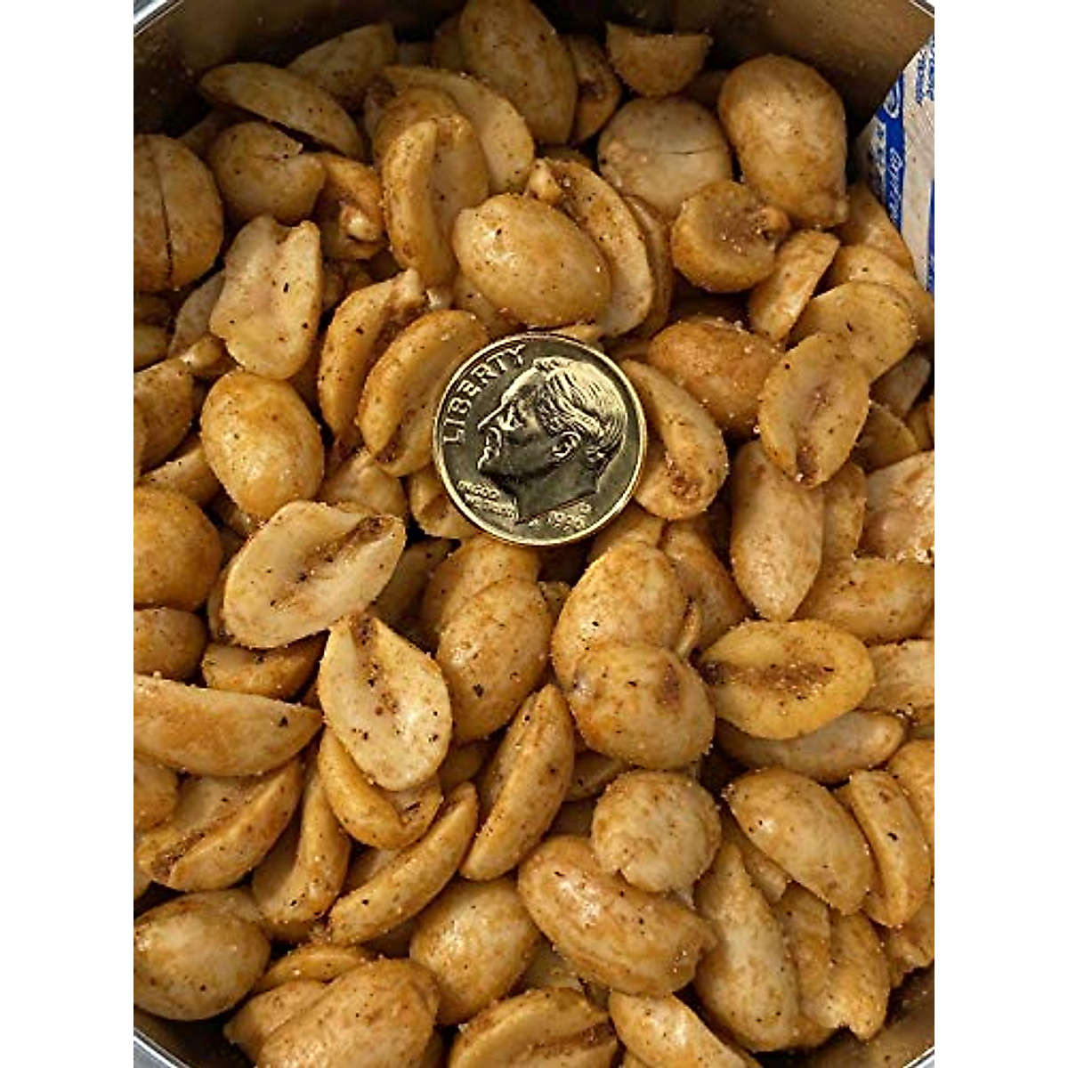 Low Country Boil 10oz cans Gillespie's Peanuts grown on our family farm! (1 Can)