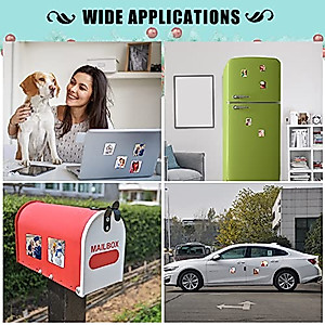 Sublimation Magnet Blanks, 30PCS Sublimation Blank Refrigerator Magnets - Personalized Fridge Magnet Sublimation Blanks Products for Kitchen Office Decorative, 5.5x7.5 cm (Rectangular)