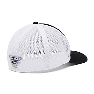 Columbia womens PFG Mesh Ball Cap, Black, Large-X-Large US