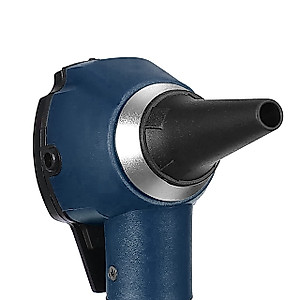 SURGICAL ONLINE Fiber Optic Mini Otoscope Rainbow Many Colors - Pocket Otoscope with Case ENT Diagnostic Set w/Extra Bulb Included (Navey Blue)