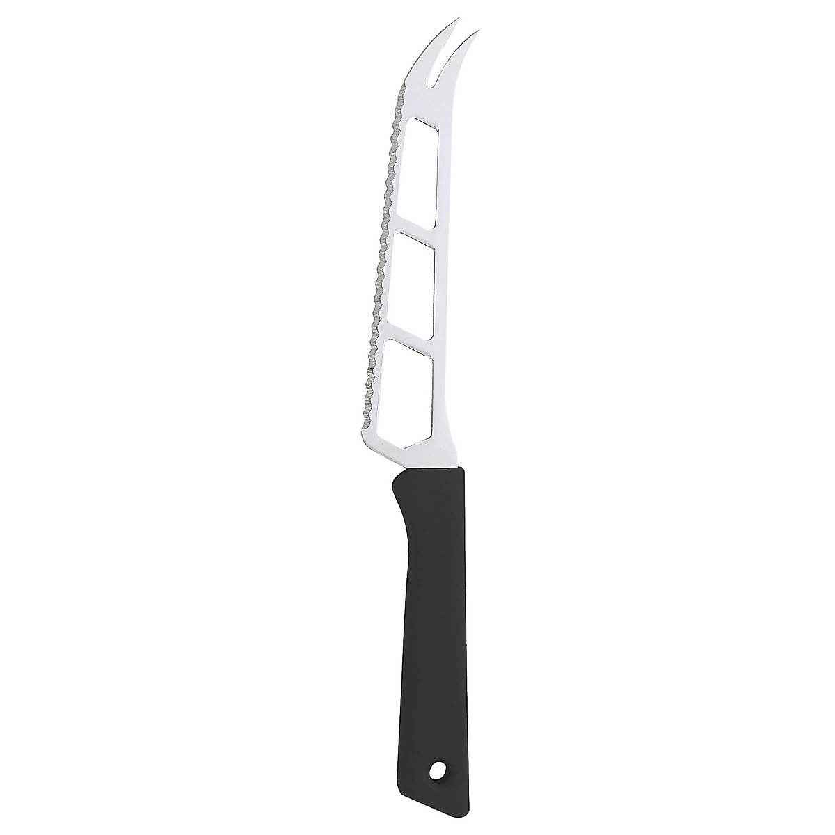 Messermeister 6-Inch Cheese and Tomato Knife, Black