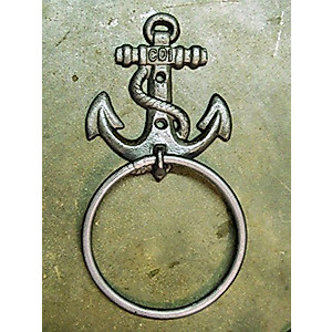 Nautical Anchor Bathroom Accessory Set by COI Cast Iron Decor