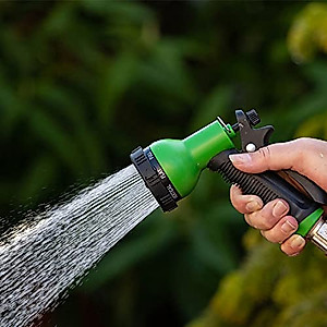 Besiter Garden Hose Nozzle Sprayer: 2 Pack 10 Patterns Water Spray Nozzles for Garden Hose Heavy Duty Hose Head Hose Attachment for Car Wash and Lawn