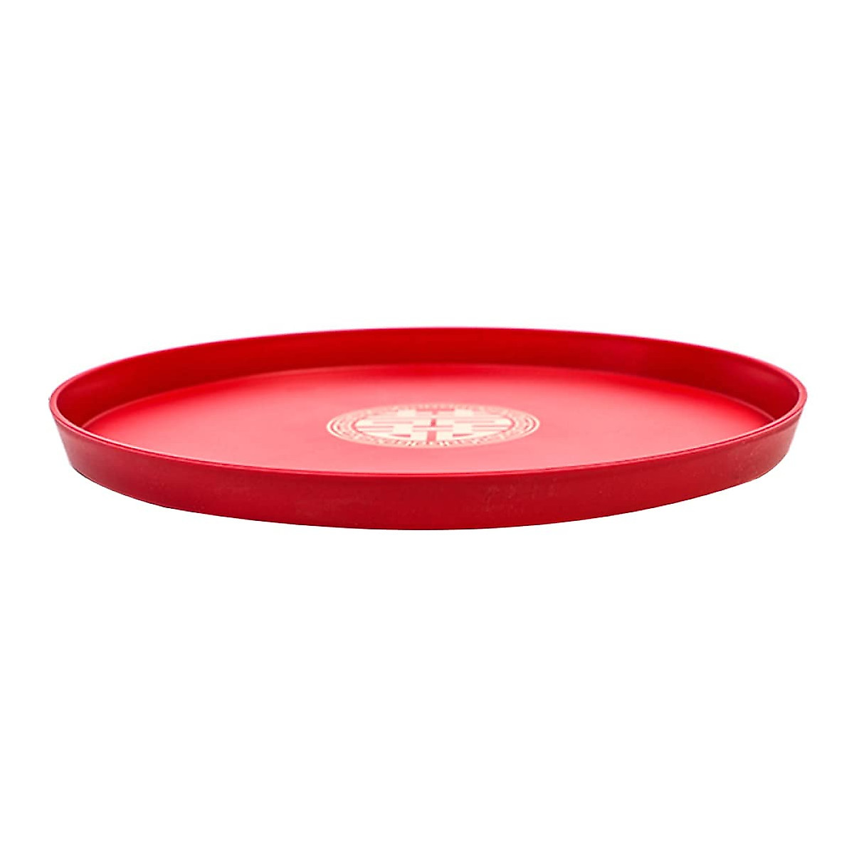 Cabilock 2 pieces Chinese Wedding Serving chinese new year snack tray chinese new year platter chinese new year candy tray Tray Platter: Red