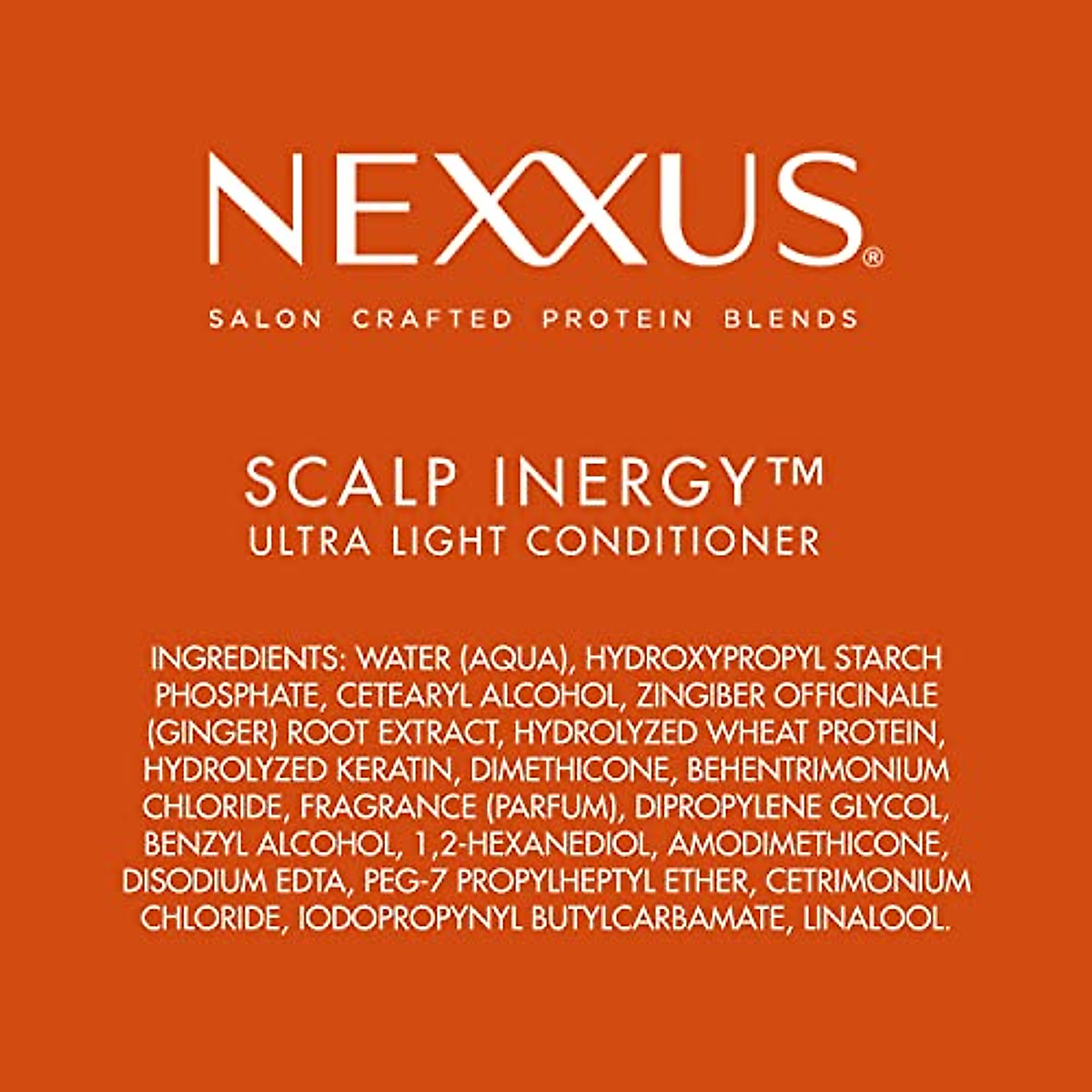 Nexxus Scalp Inergy Ultra-Light Conditioner For Volume, Lightweight Clarifying 8.5 Oz