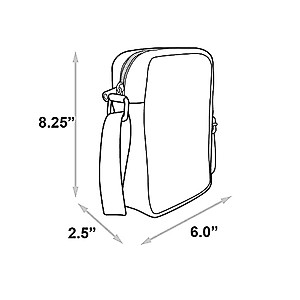 Disney Bag, Cross Body, Toy Story Buzz Lightyear Character Close Up Purple, Vegan Leather