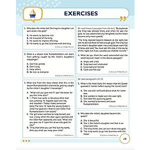 4th Grade Common Core ELA (English Language Arts): Daily Practice Workbook | 300+ Practice Questions and Video Explanations | Common Core State ... Standards Aligned (NGSS) ELA Workbooks)