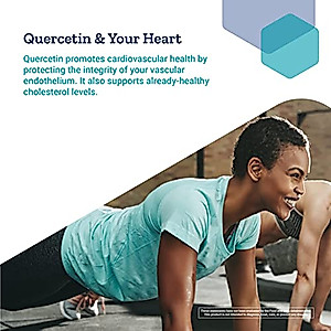 Life Extension Optimized Quercetin 250 mg - For Heart, Blood Pressure & Vascular Health - Non-GMO, Gluten Free - with vitamin C and Camu-Camu Extract - 60 Vegetarian Capsules