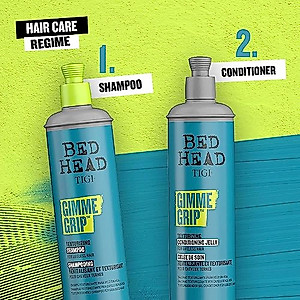 TIGI Bed Head GIMME GRIP TEXTURIZING SHAMPOO FOR HAIR TEXTURE 20.29 fl oz
