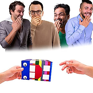 YouLain Spider Prank Box- Funny Wooden Box Toy Prank, Gag Gifts for Adults Spider in Box Prank Fun Spider Money Surprise Box April Fool's Day Gift