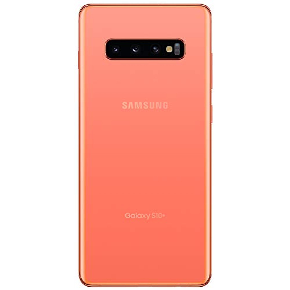 Samsung Galaxy S10+ Factory Unlocked Android Cell Phone | US Version | 128GB of Storage | Fingerprint ID and Facial Recognition | Long-Lasting Battery | Flamingo Pink