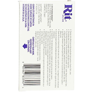 Rit 39 1 Oz Pearl Gray Rit Powder Dye6