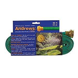 Andrews 10-12348 50' 2 Tube Sprinkler & Soaker Hose