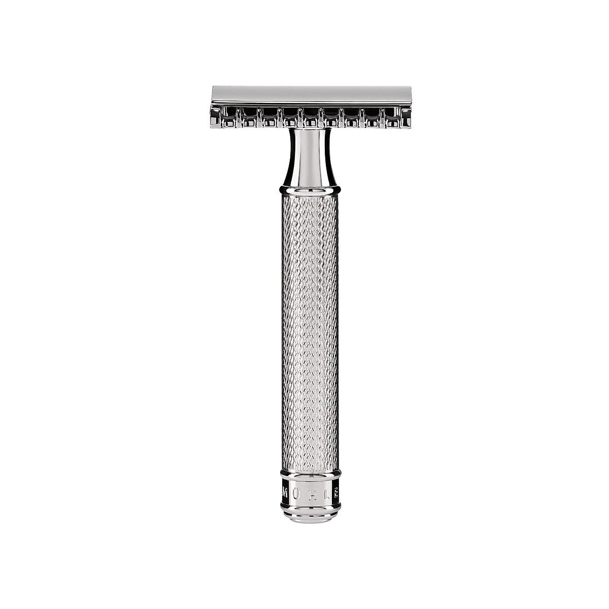 MÜHLE Grande R41 Double Edge Safety Razor (Open Comb) | Perfect for Everyday Use | Barbershop Quality Close Smooth Shave | Luxury Razor for Men