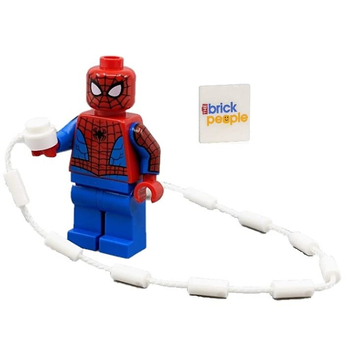 LEGO Superheroes: Spider-Man Minifigure with Web and Printed Arms