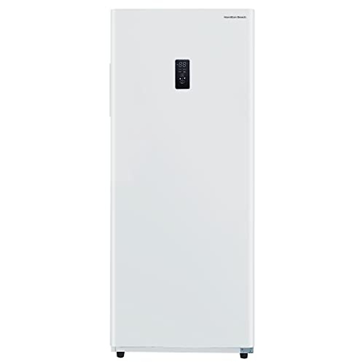 Hamilton Beach HZ8971 17 cu ft Upright Convertible Fridge/Freezer-Frost Free-Reversible Door-Removable Glass Shelves-LED Interior Light, White