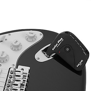 richergardme NUX GP-1 Electric Guitar Plug Mini Headphone Amp Built-in Distortion Effect Compact Portable Guitar Headphone Amplifier