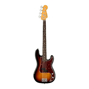 Fender American Professional II Precision Bass, 3-Color Sunburst, Rosewood Fingerboard