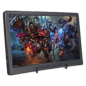 SunFounder 13.3 Inch Display IPS Portable Screen for Raspberry Pi, 2 HDMI Monitor 1920x1080 Gaming Monitor for Ps4 Raspberry Pi WiiU Xbox 360 Windows 7/8/10