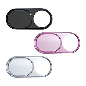 Sosoport 3pcs Cover Webcam Cover Shield Cover Webcam Privacy Covers Webcam Lens Caps Useful Webcam Lens Covers Slide Protector Cover