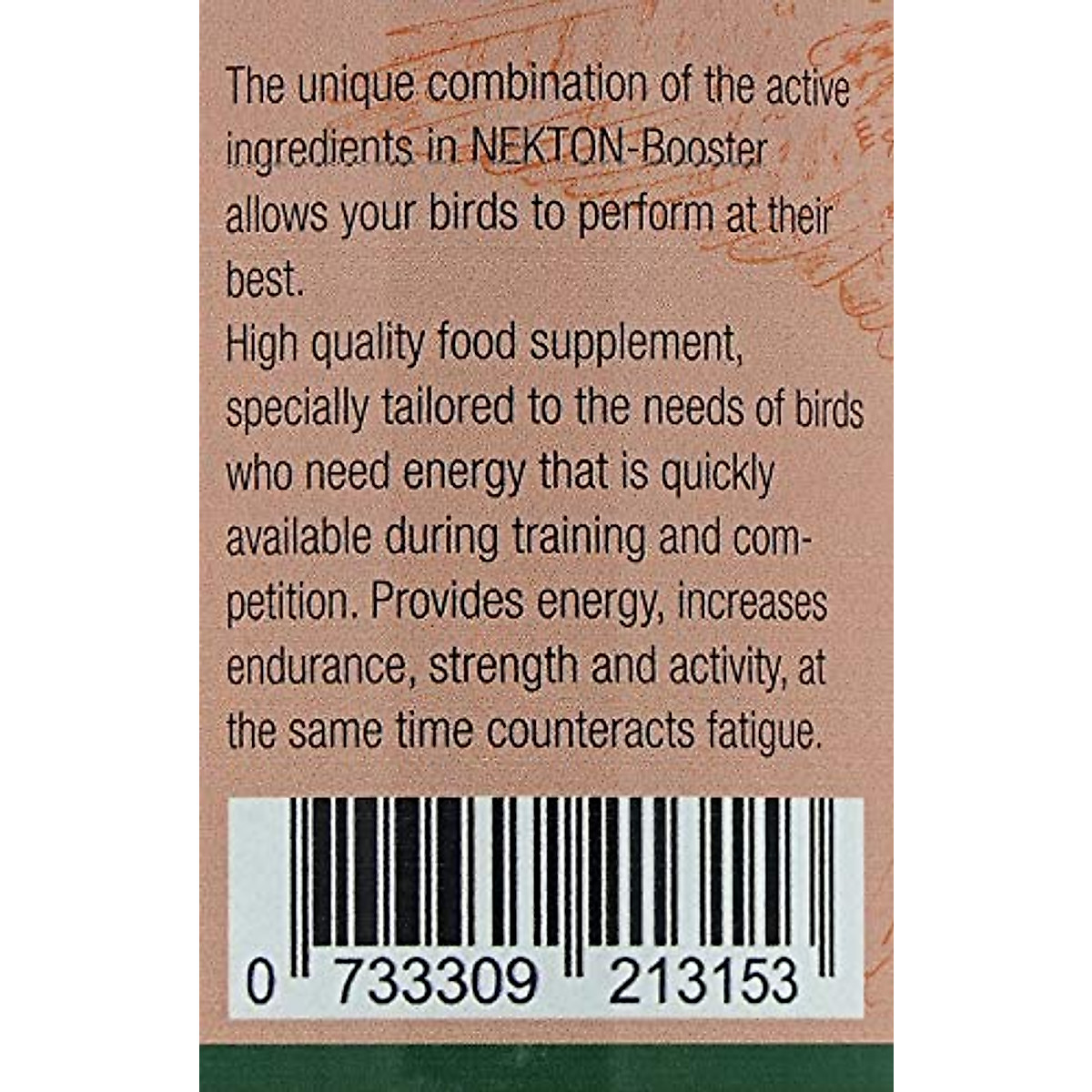 Nekton-Booster for Birds 130g / 4.59oz, White