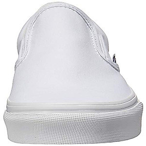 Vans Men's Low Top Trainers, White Shoe White Sole, Womens 10