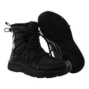 Nike Tanjun High Rise Womens Shoes Size 5.5, Color: Black/Black