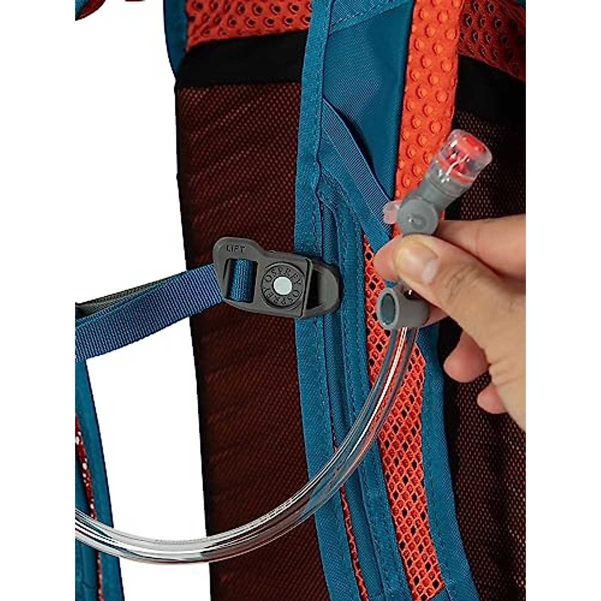 Osprey Salida 8L Women's Biking Backpack with Hydraulics Reservoir, Claret Red, One Size