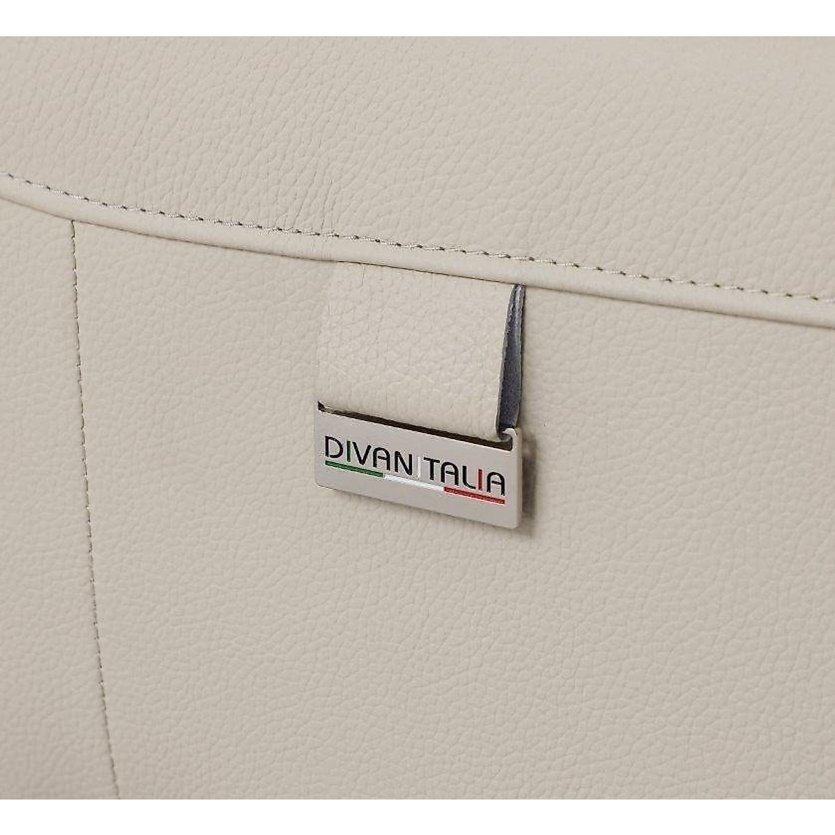 Blackjack Furniture Ferrara Power Reclining Sofa Loveseat with USB Ports to Charge Devices, Adjustable Multi-Position Headrests, Wall Hugger Design, 64.3" W, Beige