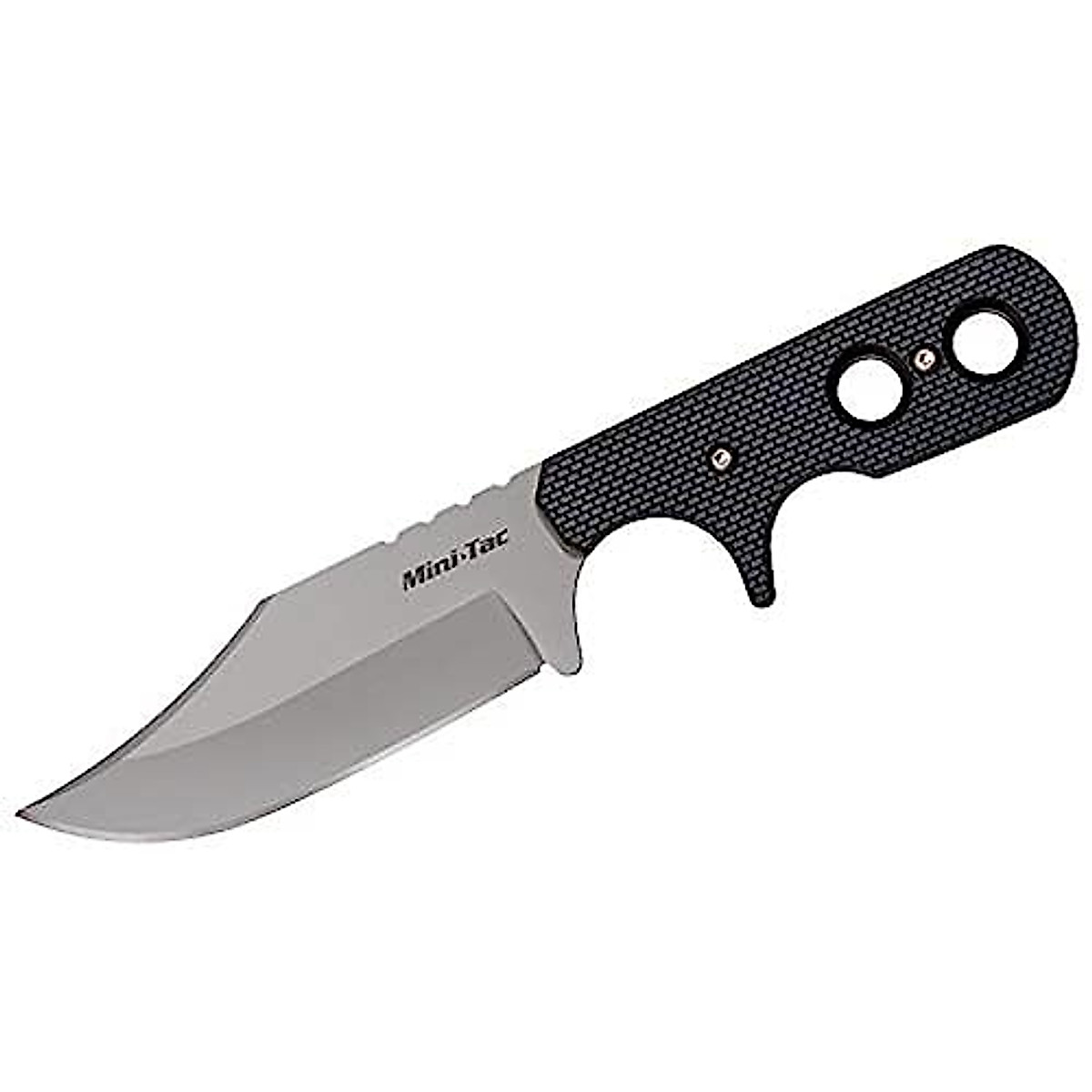 Cold Steel Mini Tac Series Fixed Blade Knife with Sheath, Mini Tac Bowie, 3.63 in