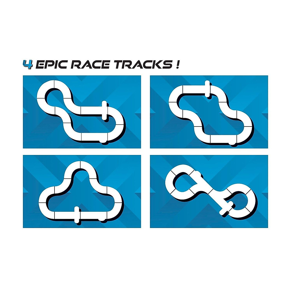 Scalextric Ginetta Racers 1:32 Analog Slot Car Race Track Set C1412T Yellow, Silver & Blue