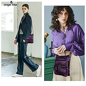 Angel Kiss Small Shoulder Bag for Women Crossbody Purses and Handbags Multi Pockets Hobo Bags
