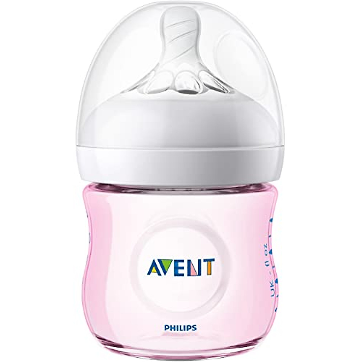Philips Avent Natural Baby Bottle Pink Gift Set, SCD206/11