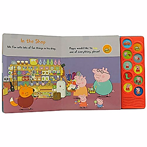 Peppa Pig - Away We Go 10-Button Sound Book - PI Kids (Play-A-Sound)