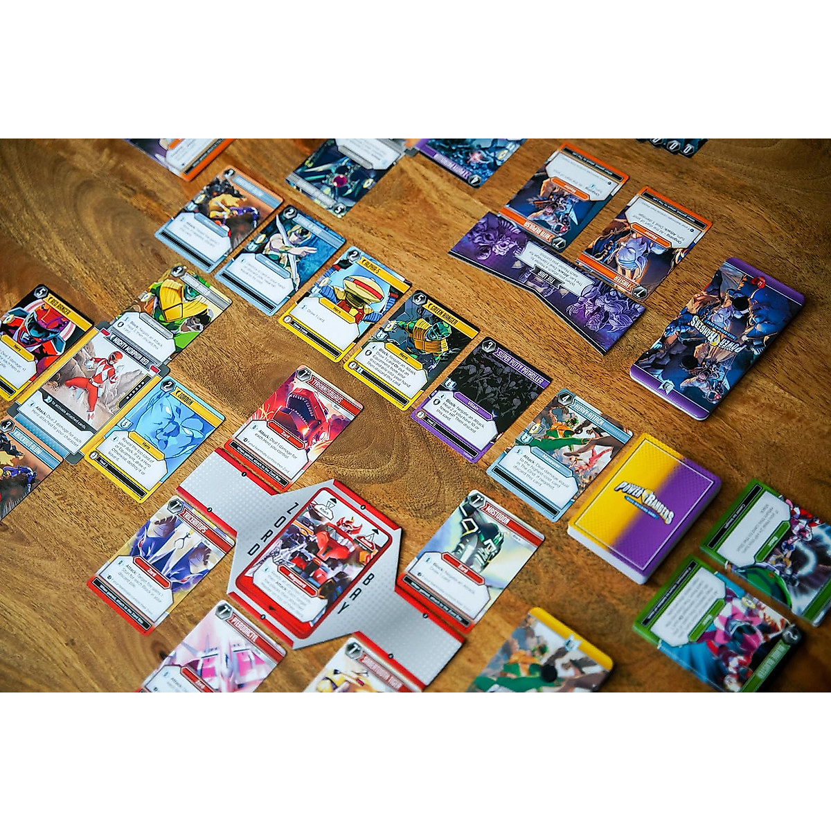 Renegade Game Studios Power Rangers Deck-Building Game 2-4 Players, Ages 13+ Core Set
