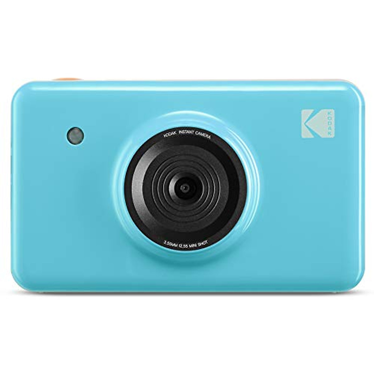 Zink Kodak Mini Shot Wireless Instant Digital Camera & Social Media Portable Photo Printer, LCD Display, Premium Quality Full Color Prints, Compatible w/iOS & Android (Blue)