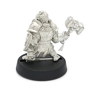 Stonehaven Miniatures Halfling Paladin Figure (for 28mm Scale Table Top War Games) - Made in USA