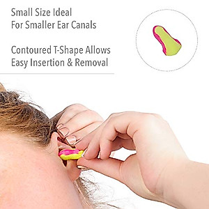 Howard Leight by Honeywell - R-01205 Laser Lite High Visibility Disposable Foam Earplugs, Yellow